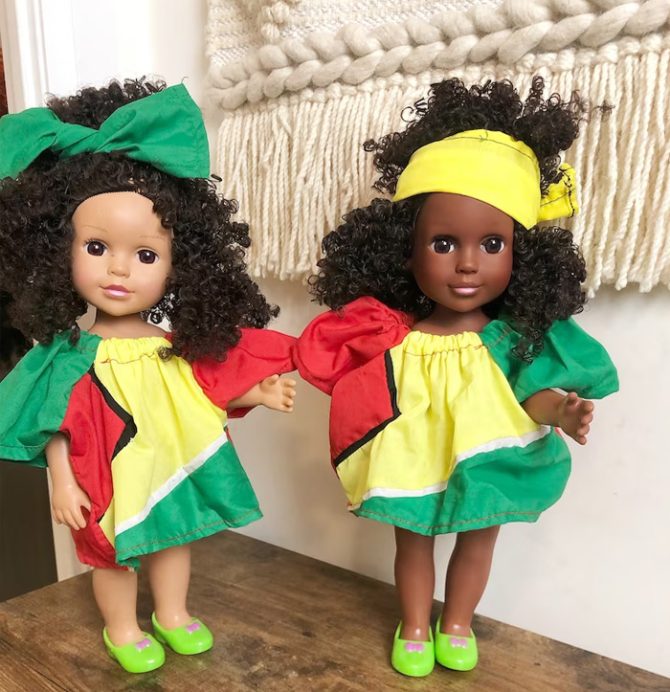 Guyana Light and Dark Skin Option - The TJCollectibles